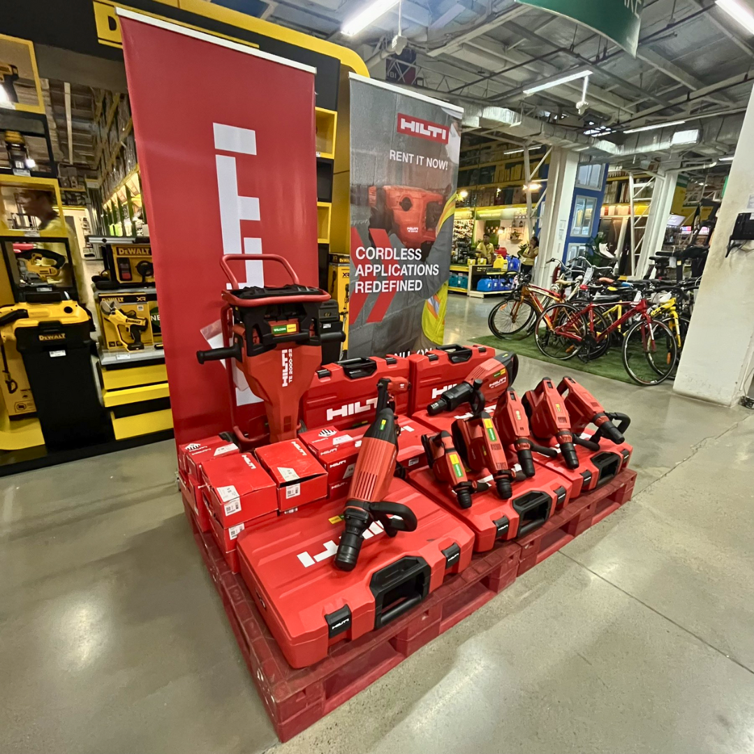 Hilti Rental Tools Service Now Available at Wilcon Depot Alabang - Wilcon